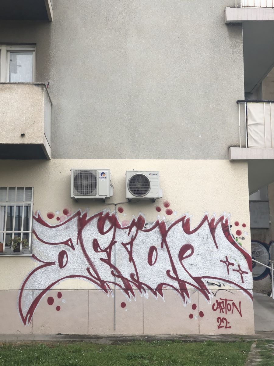 Interesting Graffiti & Street Art in Split - lyfe abroad