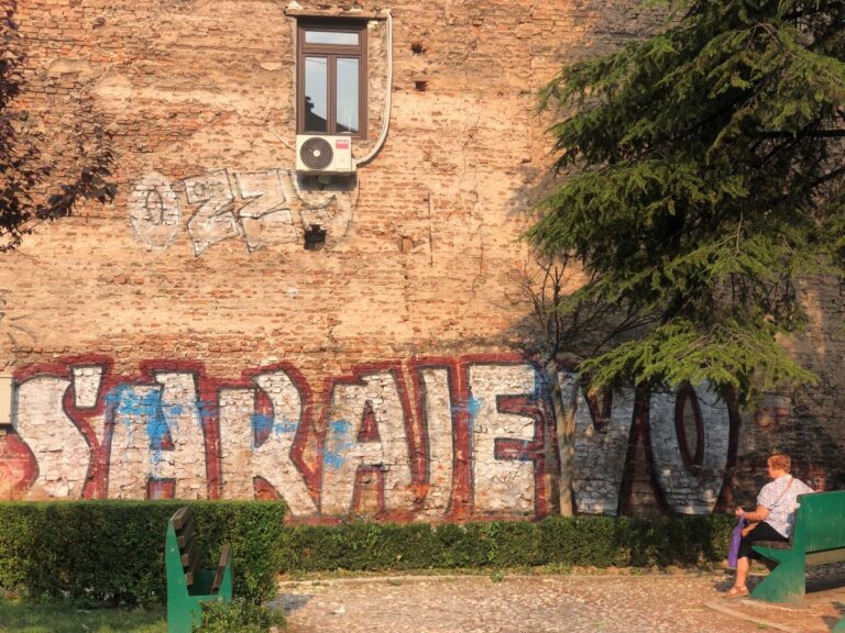The Amazing Street Art & Graffiti in Sarajevo - lyfe abroad